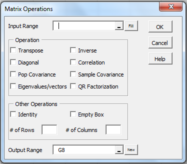 dialog-box-matrix-operations | Real Statistics Using Excel