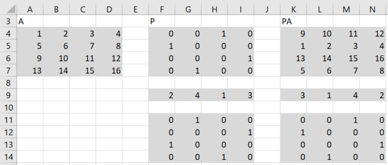 permutation-matrix | Real Statistics Using Excel